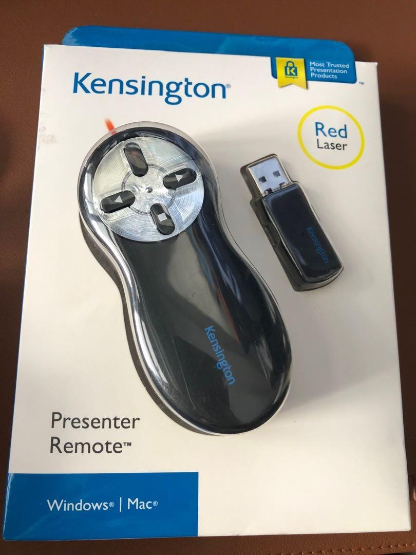 Brand new Kensington Presenter Wireless Remote Controller laser pointer ...