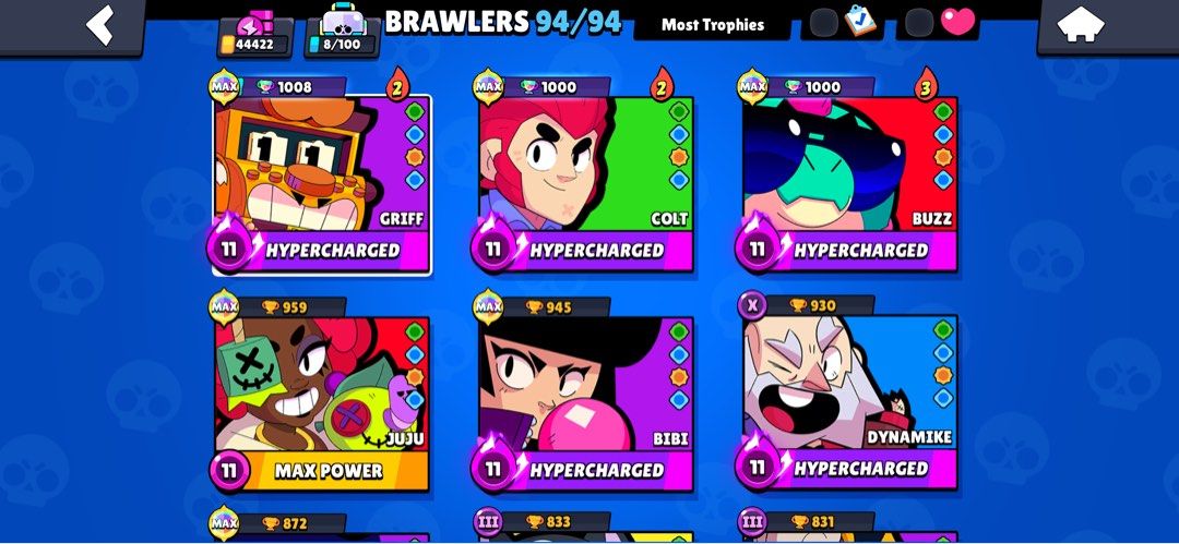 Brawl Stars Stacked account (OG ACC), Video Gaming, Video Games, Others on Carousell