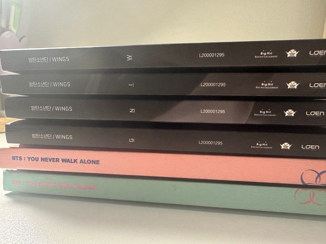 [BTS ALBUM SET] Full Collection/Versions: WINGS & You Never Walk Alone ...
