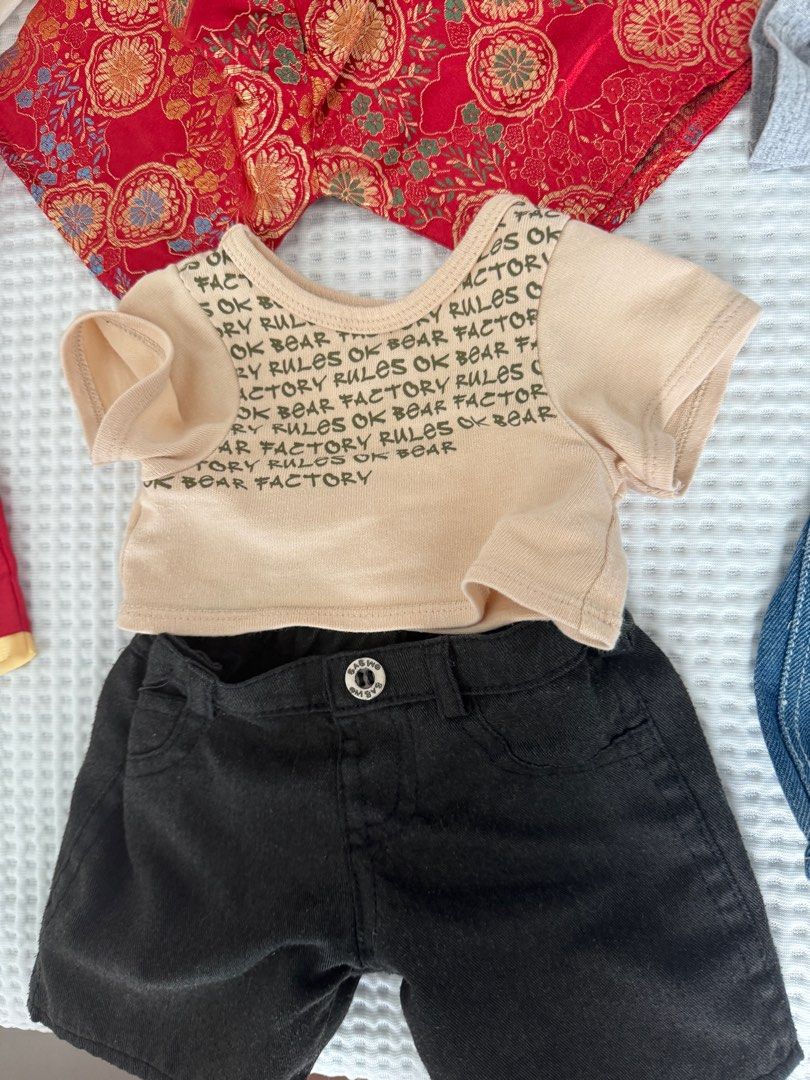 Build-A-Bear Clothes Bundle - Various Outfits, Hobbies & Toys, Toys ...