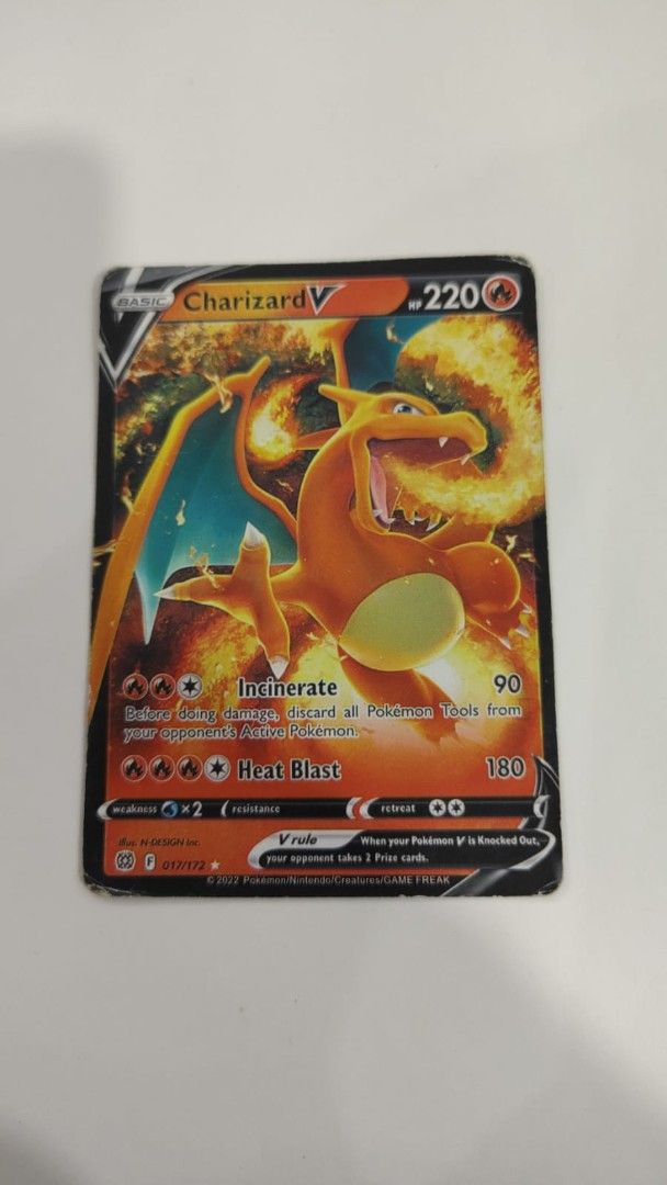 Charizard V - Pokemon Trading Card, Hobbies & Toys, Toys & Games on ...
