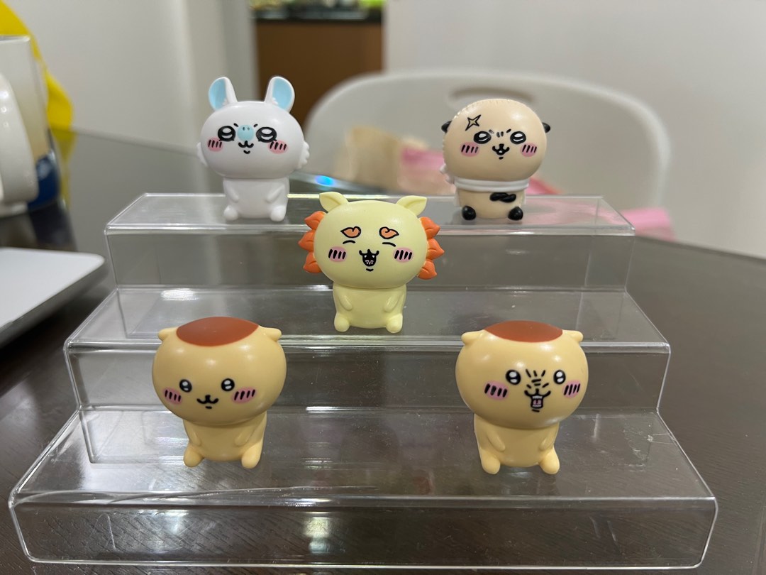 Chiikawa Figures from Japan Rakko Momonga Shisa Kurimanju Manju Chikawa ...