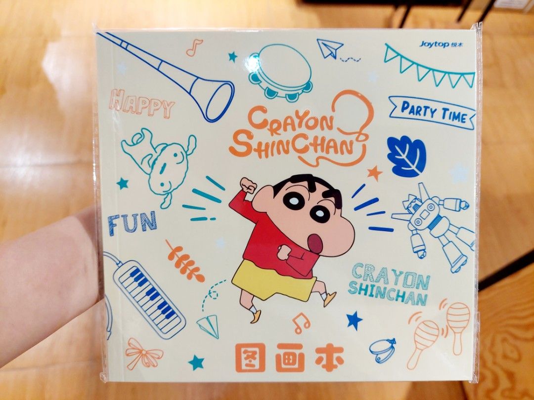 Crayon shin chan Drawing Book, Hobbies & Toys, Stationery & Craft ...