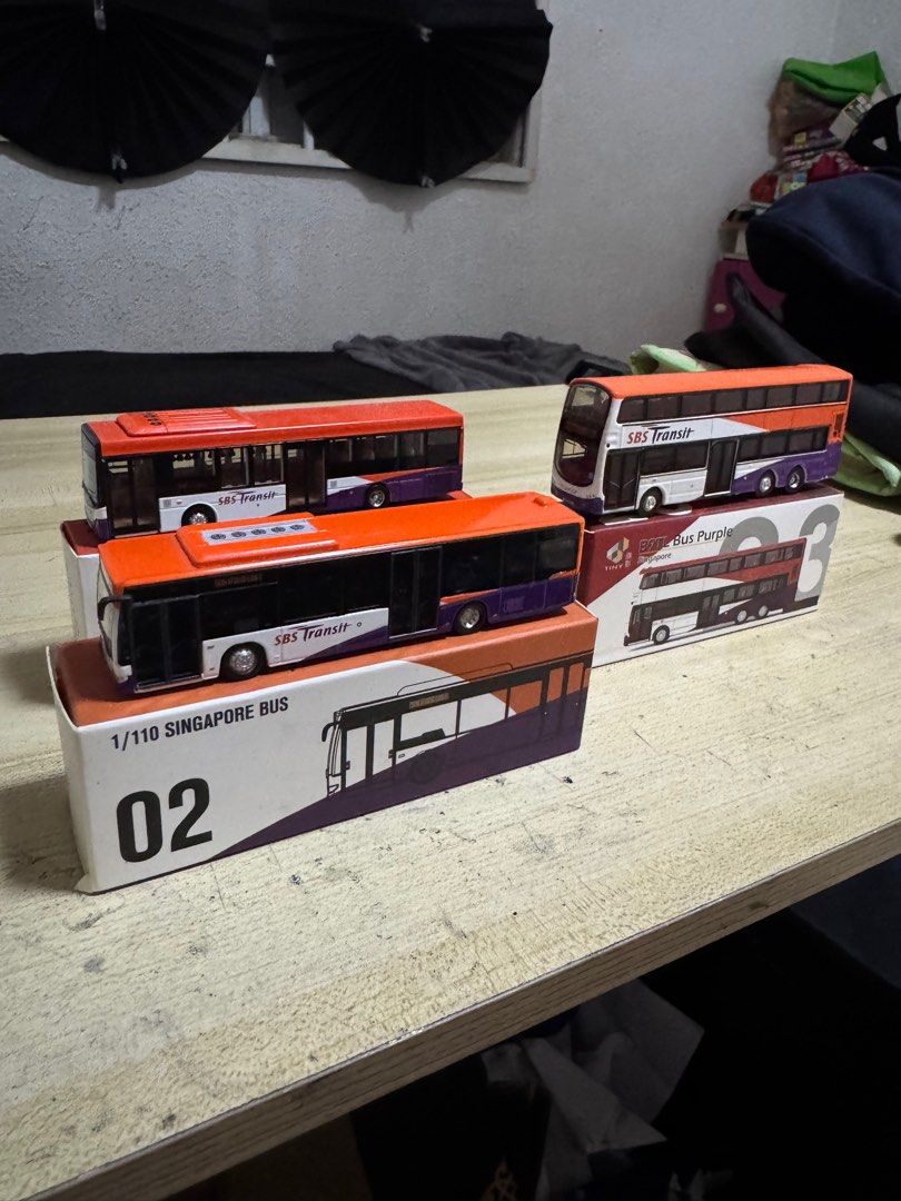 (Defective) SBS Transit Bus models 1/110 scale, Hobbies & Toys, Toys ...