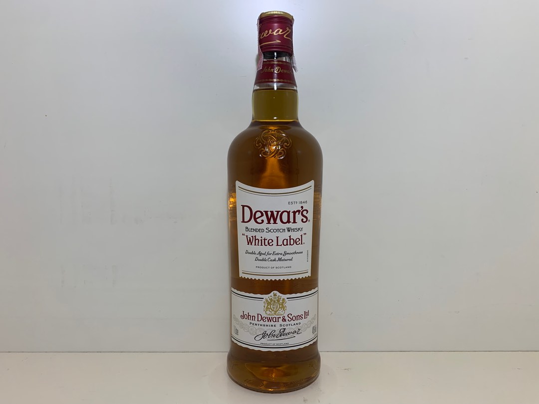 DEWAR'S WHITE LABEL BLENDED SCOTCH WHISKY, Food & Drinks, Alcoholic ...