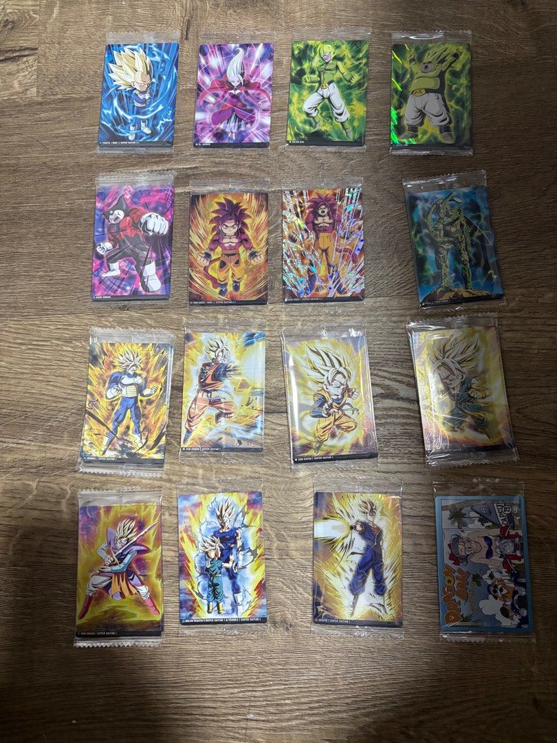 Dragon ball Z itajaga vol 4 & 6 cards, Hobbies & Toys, Toys & Games on ...