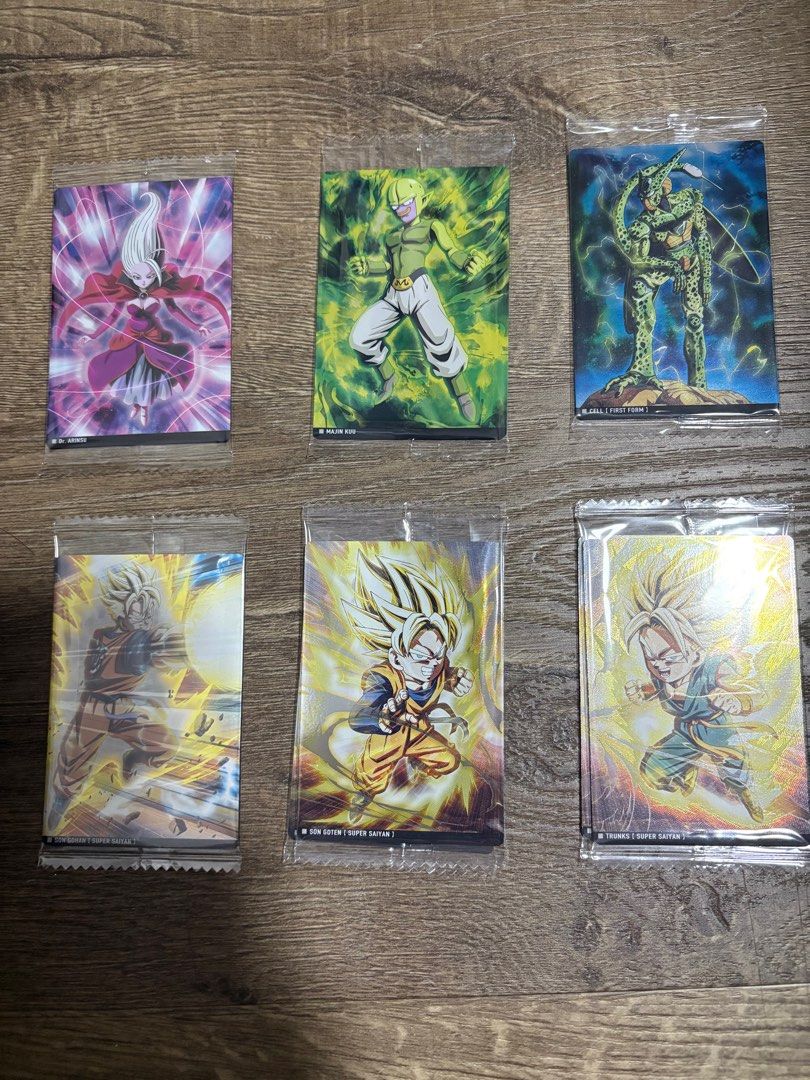 Dragon ball Z itajaga vol 4 & 6 cards, Hobbies & Toys, Toys & Games on ...