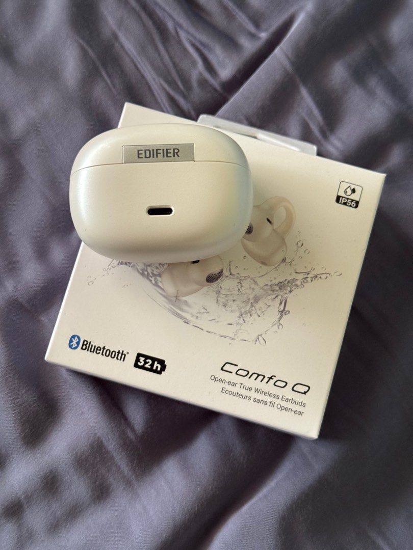 Edifier Comfo Q Open-Ear True Wireless Earbuds, Audio, Earphones on Carousell