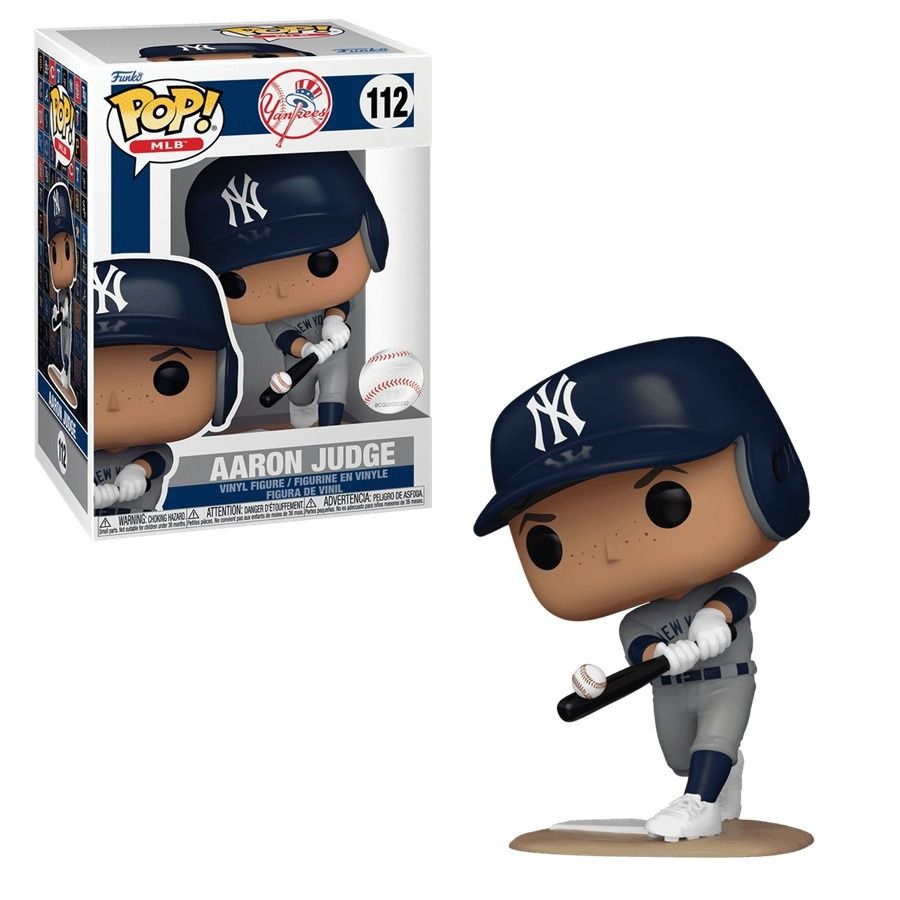 [Free Delivery] Funko POP! MLB: New York Yankees - Aaron Judge (112 ...
