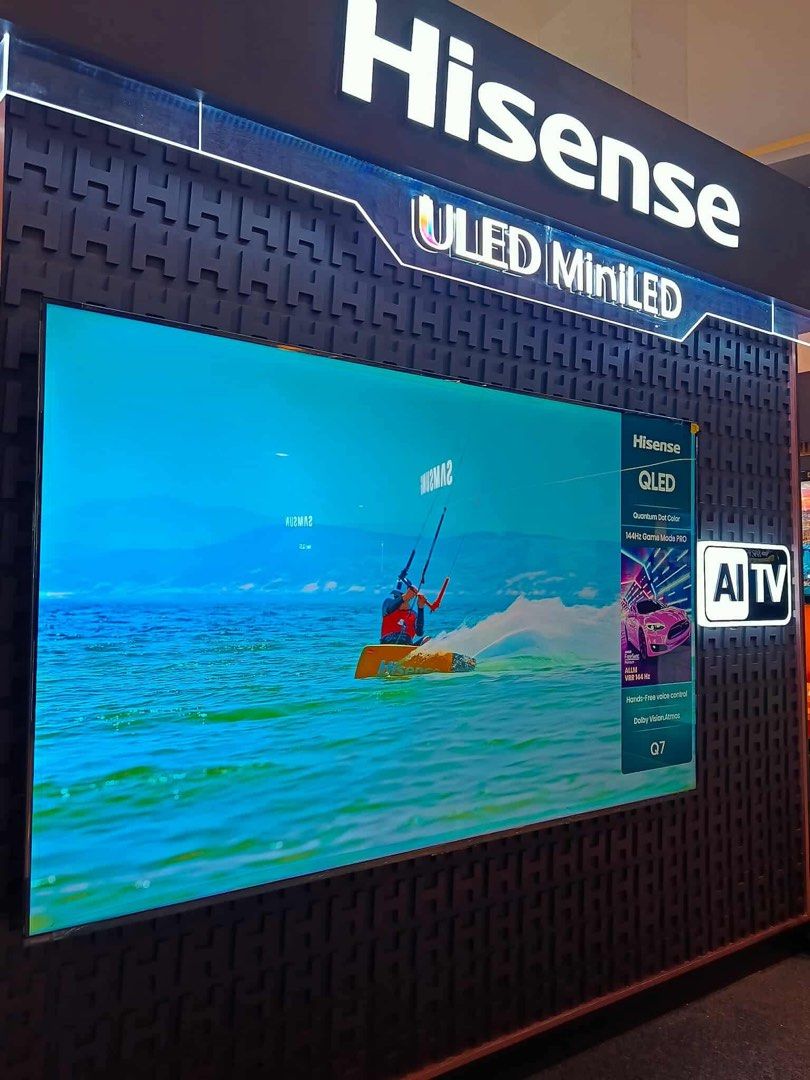 HISENSE RGB MINI LED TV 116UX, TV & Home Appliances, TV & Entertainment ...