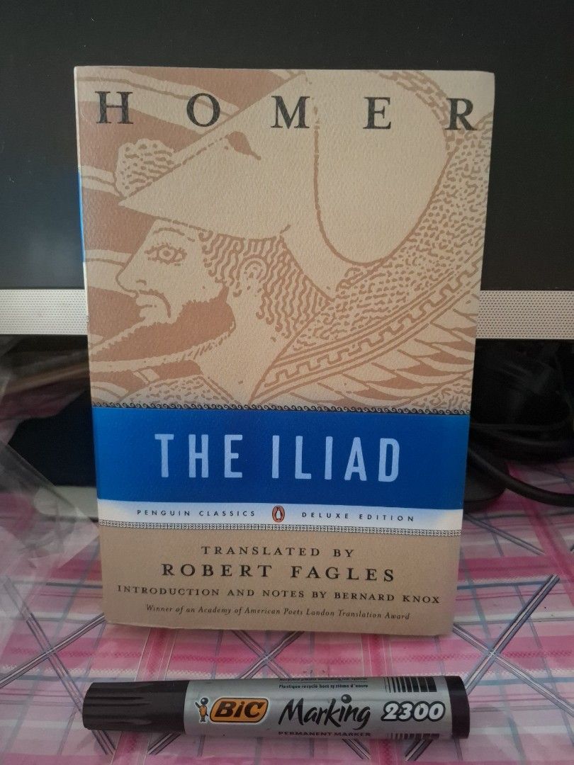 Homer-The Iliad, Hobbies & Toys, Books & Magazines, Fiction & Non ...