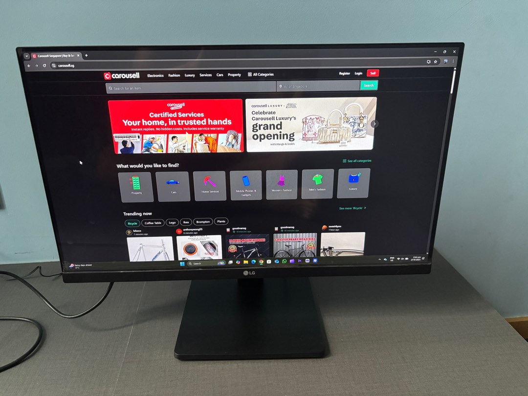 LG 24MP500-B 24-inch Monitor, Computers & Tech, Parts & Accessories ...
