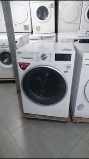 LG AI Direct Front Load Washing Machine, 8kg (FV1408S4W), TV & Home ...