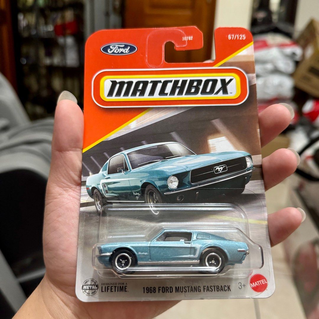 Matchbox 1968 Ford Mustang Fastback, Hobbies & Toys, Toys & Games on Carousell