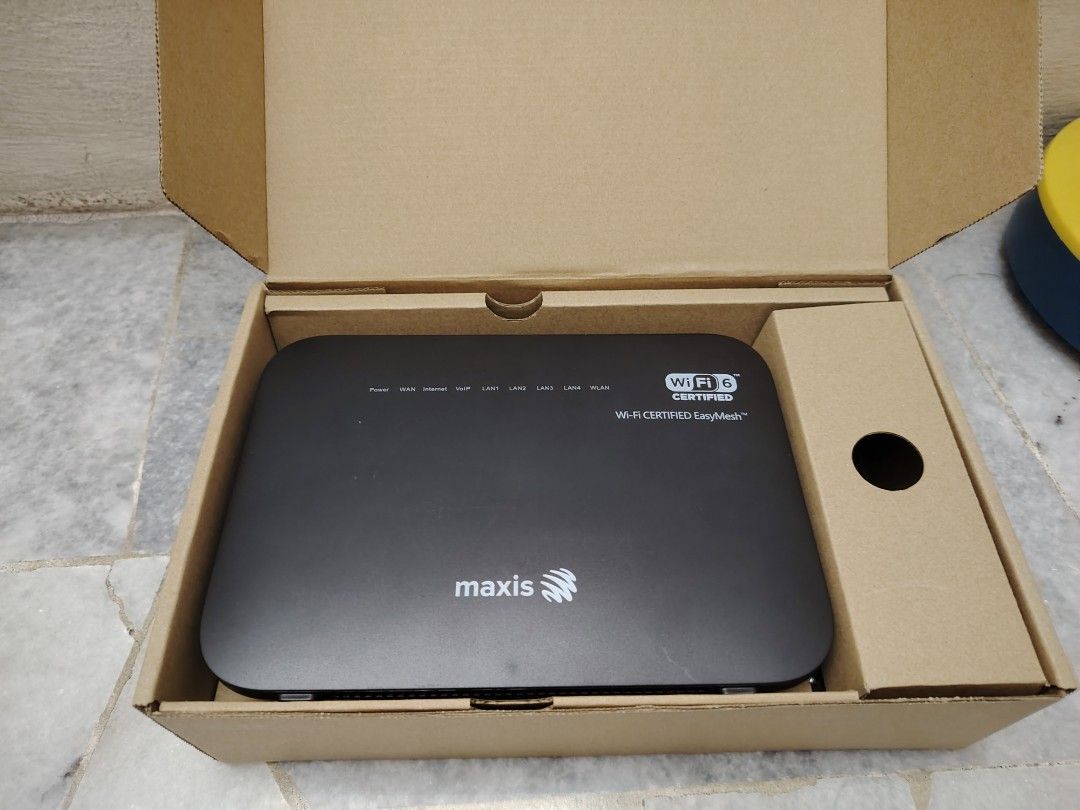 Maxis Home Gateway WiFi 6 Router, Computers & Tech, Parts & Accessories ...