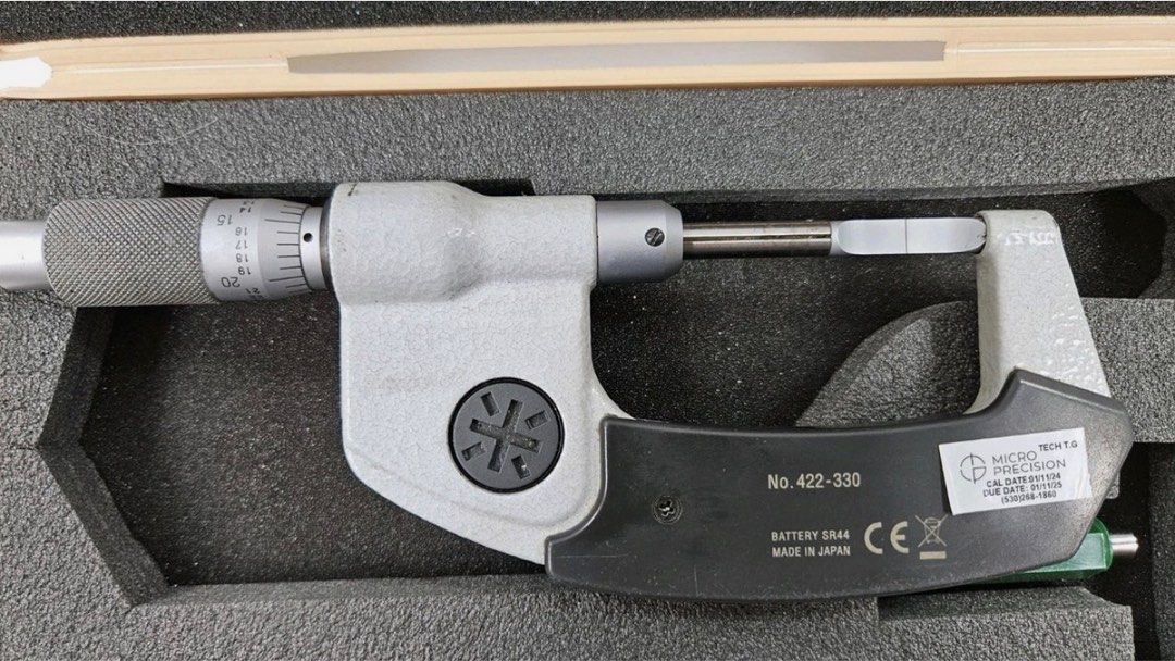 Mitutoyo 422-330 Digimatic Blade Micrometer 0-1", Hobbies & Toys ...