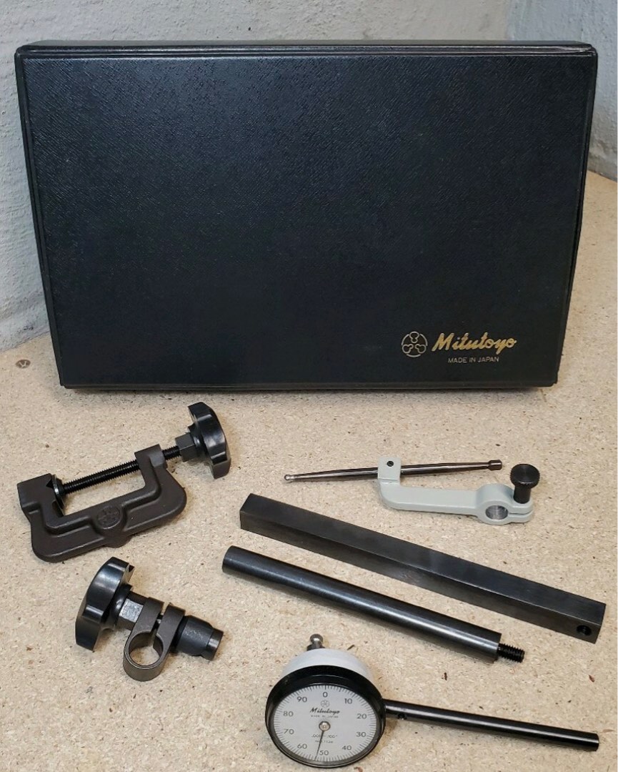 Mitutoyo No. 950-156 dial indicator set, Hobbies & Toys, Stationery ...