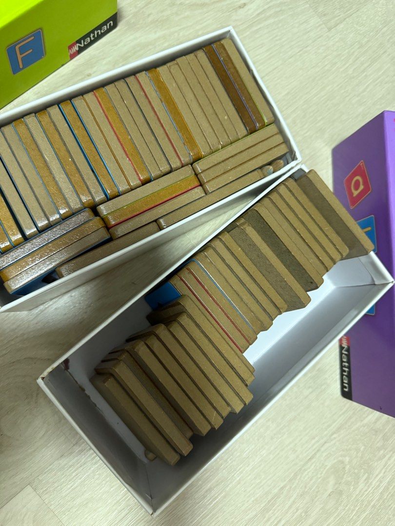 Nathan writing learning ABC 123 capital and lower, Babies & Kids ...