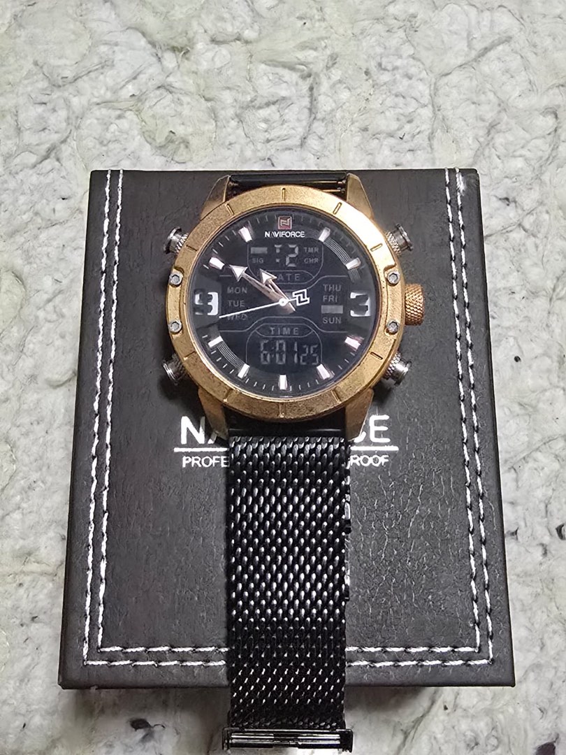 Naviforce 9153 Digital Watch - Brand New, Luxury, Watches on Carousell