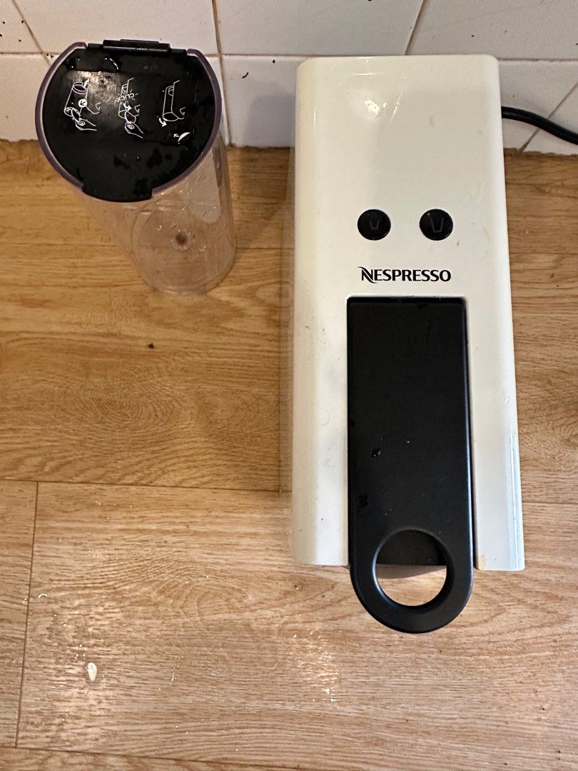 Nespresso Essenza Mini Coffee Machine - White (wo cup holder) fast deal ...