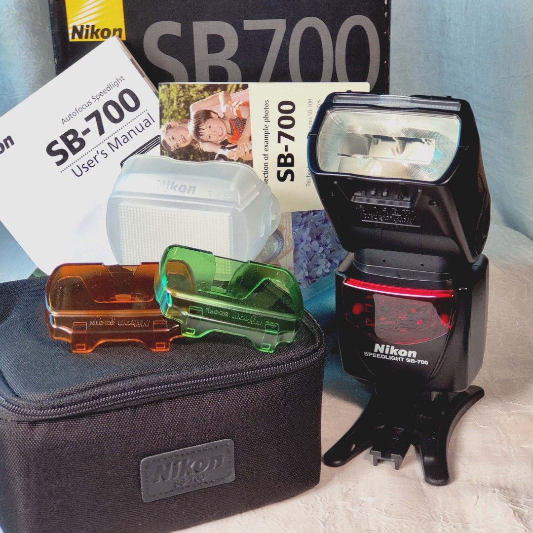 Nikon SB-700 Speedlight Flash - Complete Set, Photography, Photography ...
