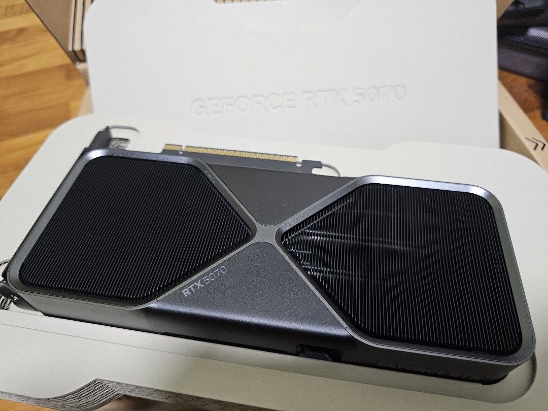 Nvidia 5070 FE Founders Edition Graphics Card - Brand New, Computers ...
