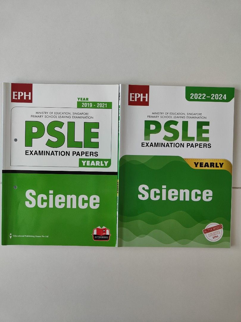 PSLE P6 Science Past Years Examination Papers Books, Hobbies & Toys ...