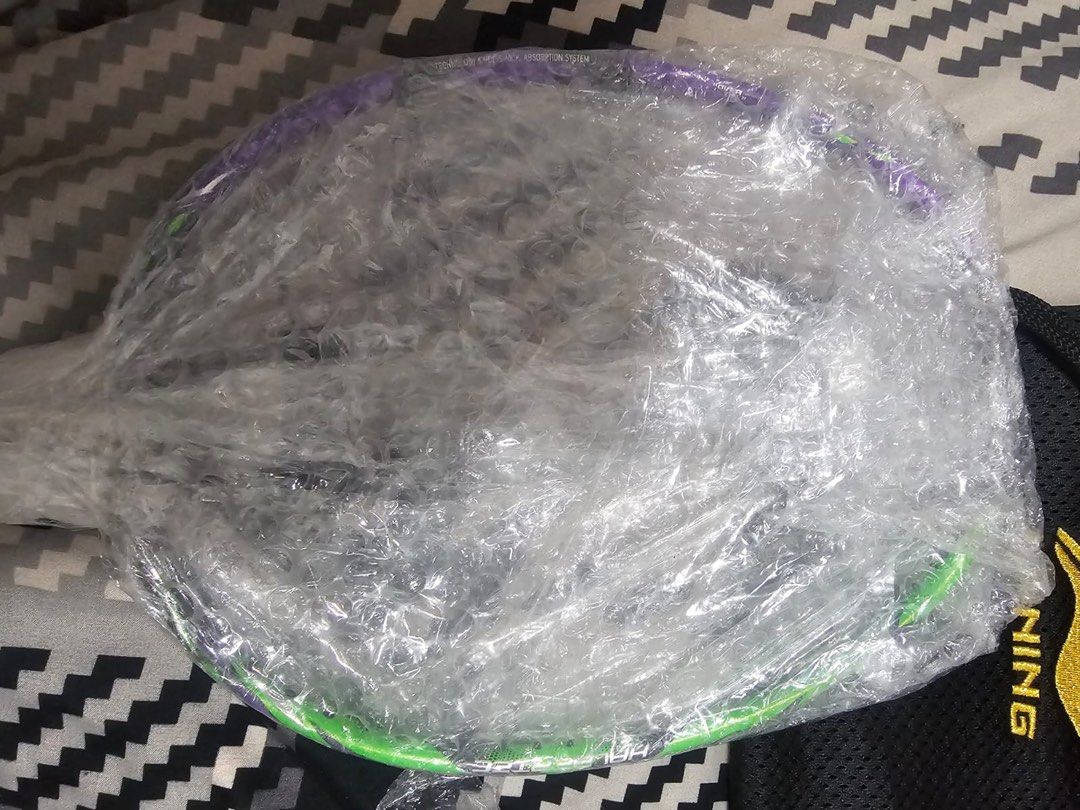 Raket Badminton Li-Ning Halbertec 9000 4U G5, Olah Raga, Perlengkapan ...