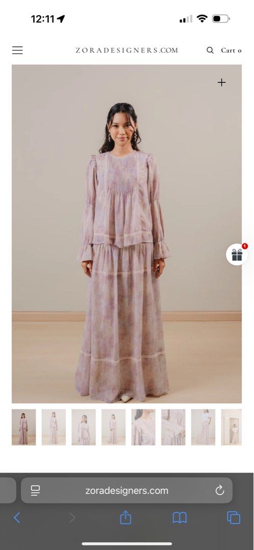 [RENT] Zora Designers Maya Set, Women's Fashion, Muslimah Fashion, Baju ...