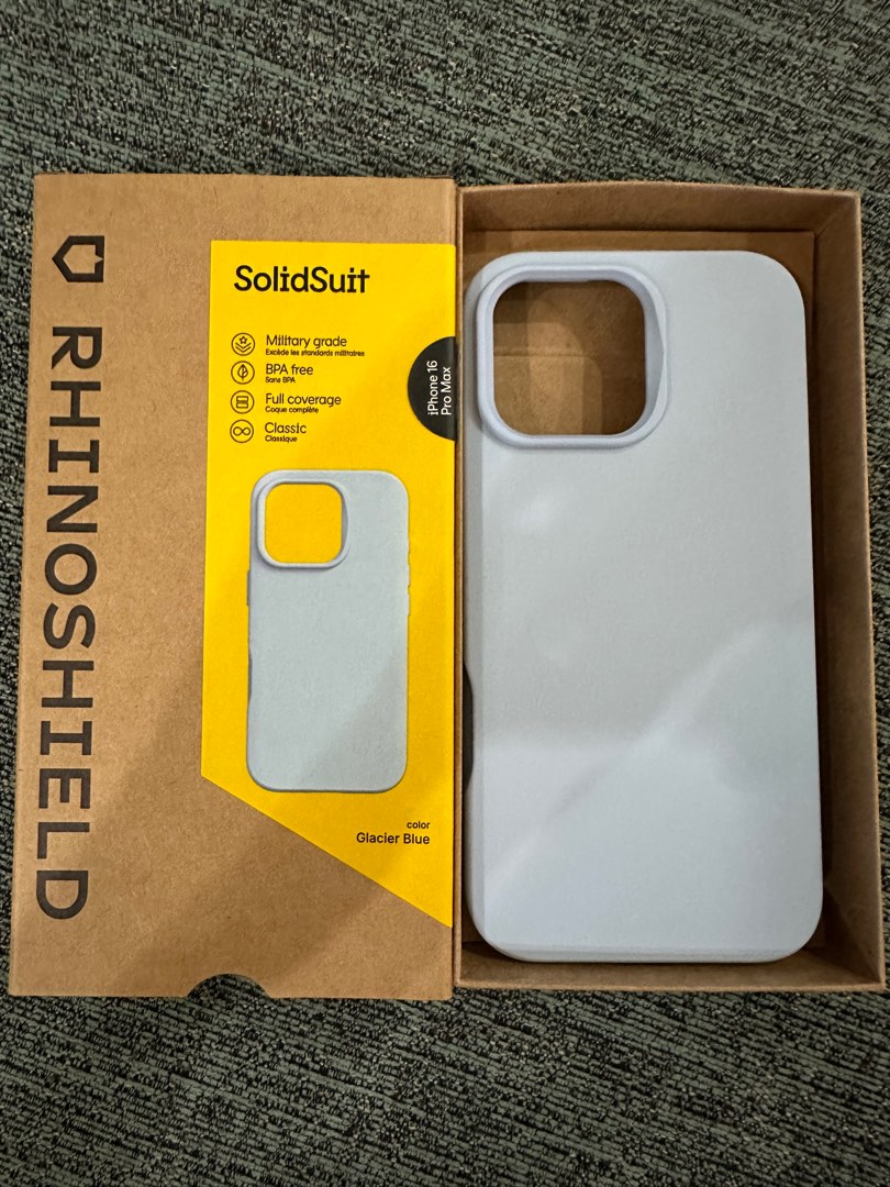 Rhinoshield-iPhone 16 Pro Max (Glacier Blue), Mobile Phones & Gadgets ...