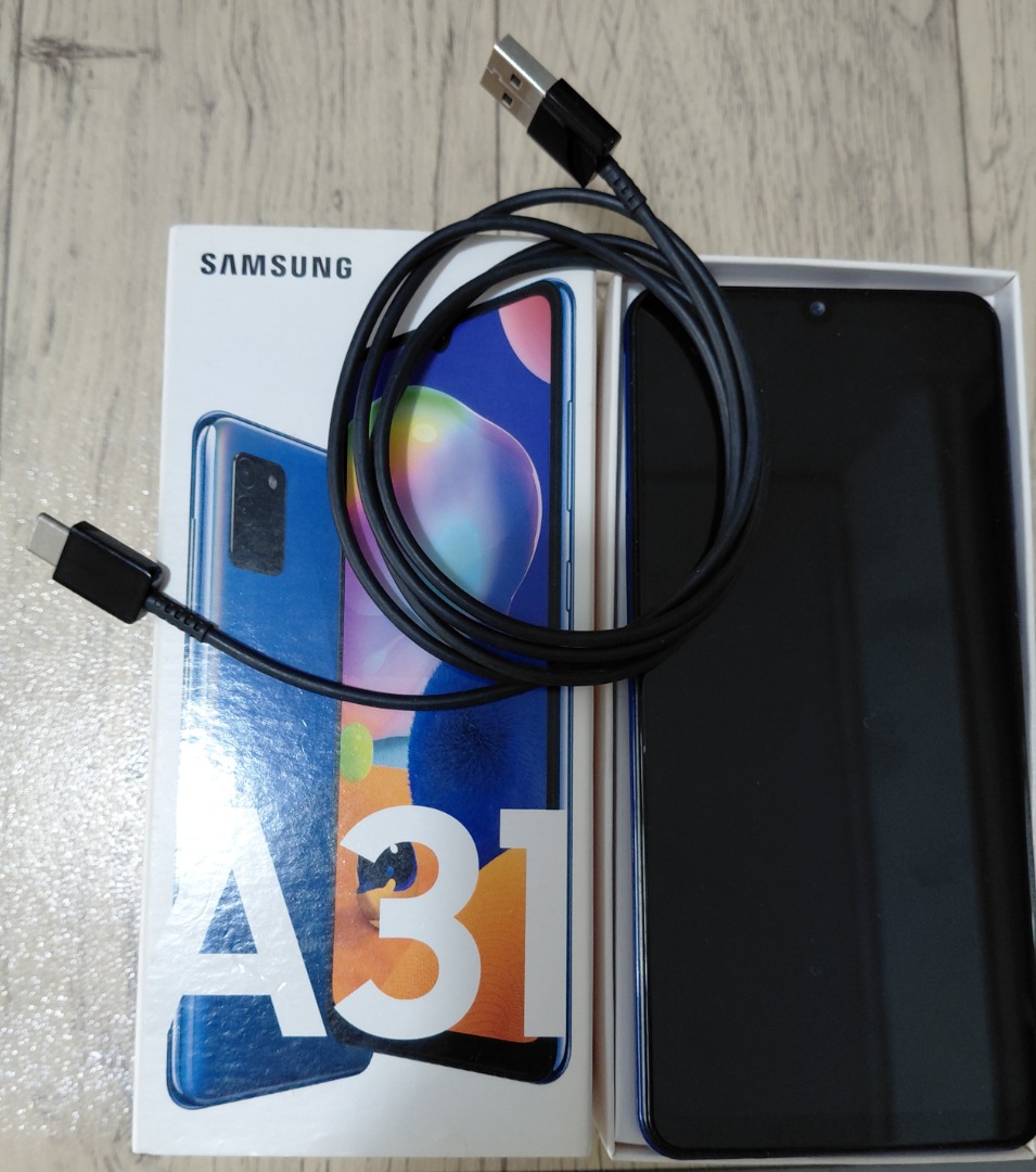 Samsung A31 Blue 128GB, Mobile Phones & Gadgets, Mobile Phones, Android ...