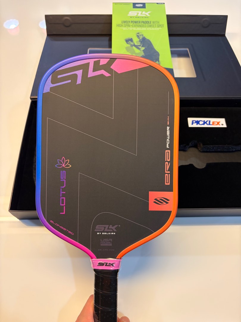 Selkirk SLK ERA Power Lotus Limited Pickleball Paddle, Sports Equipment ...