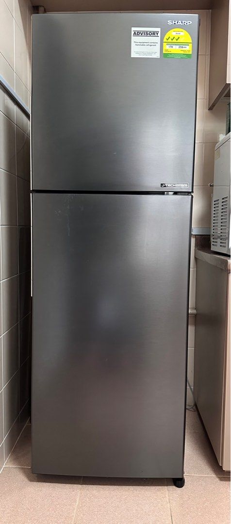 Sharp SJ-RF22E-DS Refrigerator - 223L, TV & Home Appliances, Kitchen ...