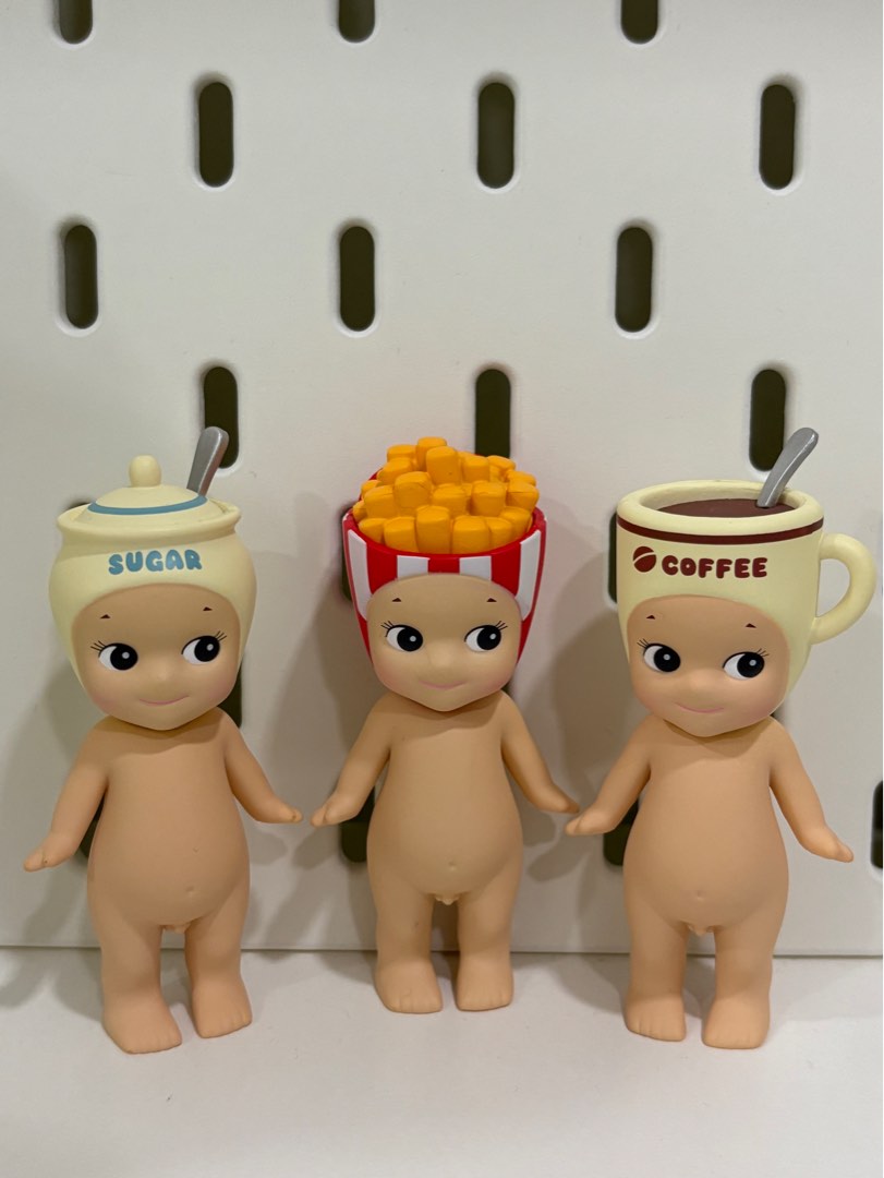 sonny angel snack series coffee sugar n french fries 🍟, Hobbies & Toys ...