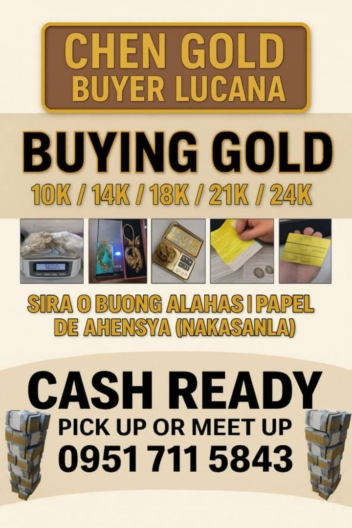 Swap Gold bar, Papel de ahensya, Scrap gold sa Cash!, Women's Fashion ...