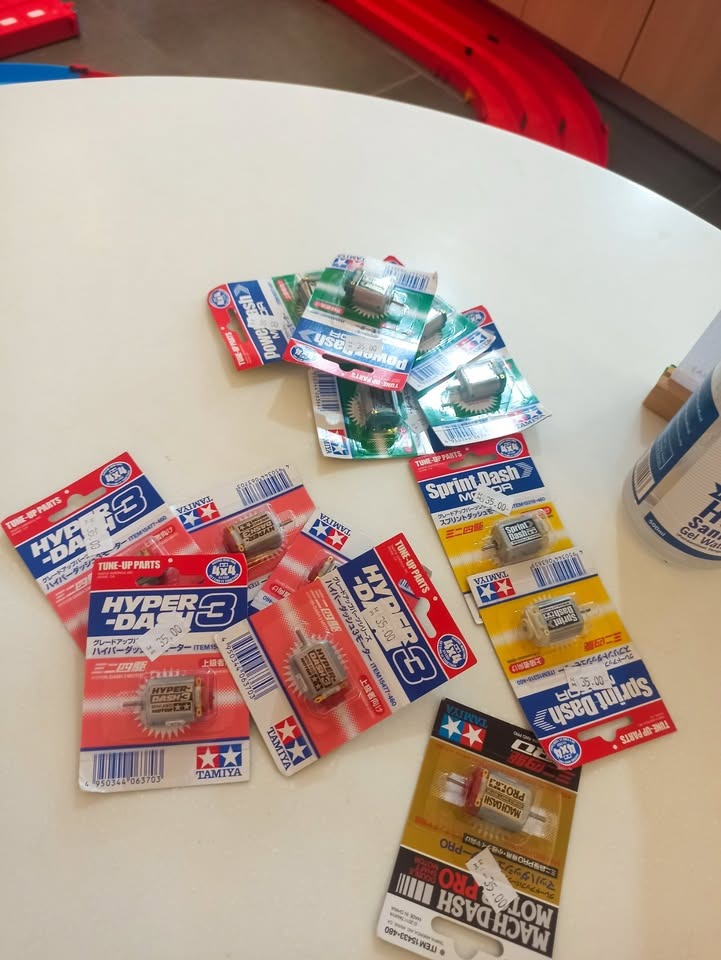 Tamiya Hyper Dash 3, Sprint Dash, Mach Dash Pro Motors, Hobbies & Toys, Toys & Games on Carousell