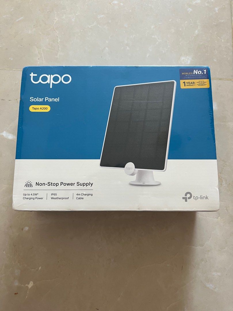 Tapo A200 Solar Panel - Non-Stop Power Supply, Mobile Phones & Gadgets ...