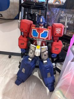 有欠件 TRANSFORMERS 變形金剛 CAR ROBOTS 炎之司令官SUPER FIRE CONVOY 超級火炎 柯柏文、C-023 ...