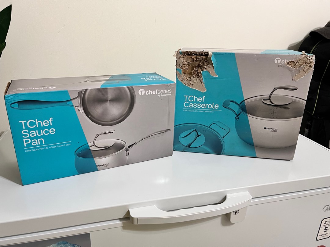 Tupperware Tchef Series Stainless Steel 56th Anniversary, Furniture ...