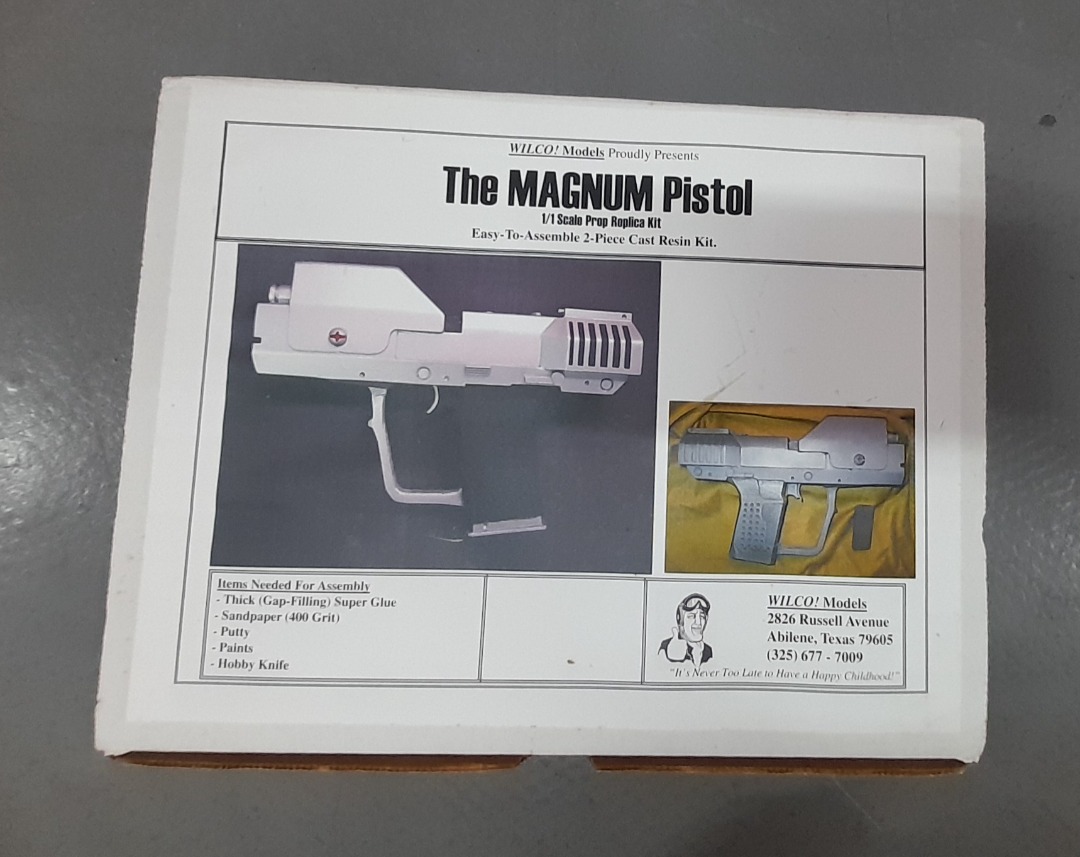 Wilco Models Magnum Pistol 1/1 Scale Prop Kit (2 sets available ...
