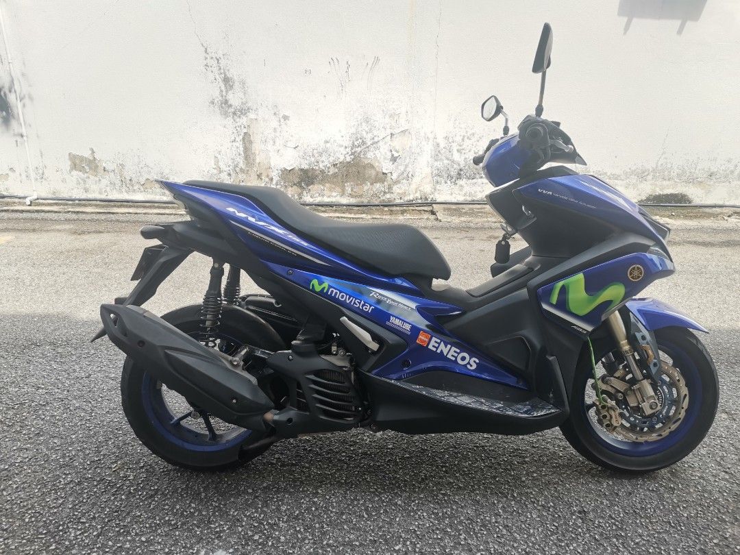 Yamaha NVX 155 Movistar Edition, Motorbikes on Carousell