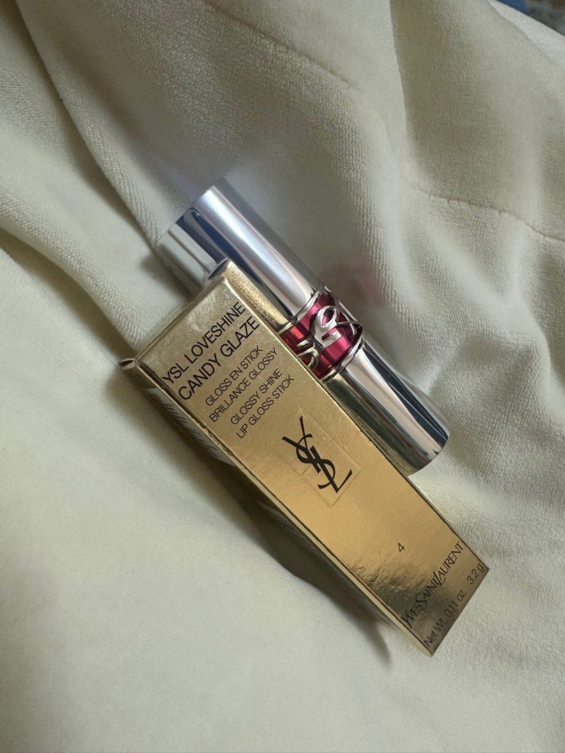 NEW- YSL Loveshine Candy Glaze CODE 4, Beauty & Personal Care, Face ...