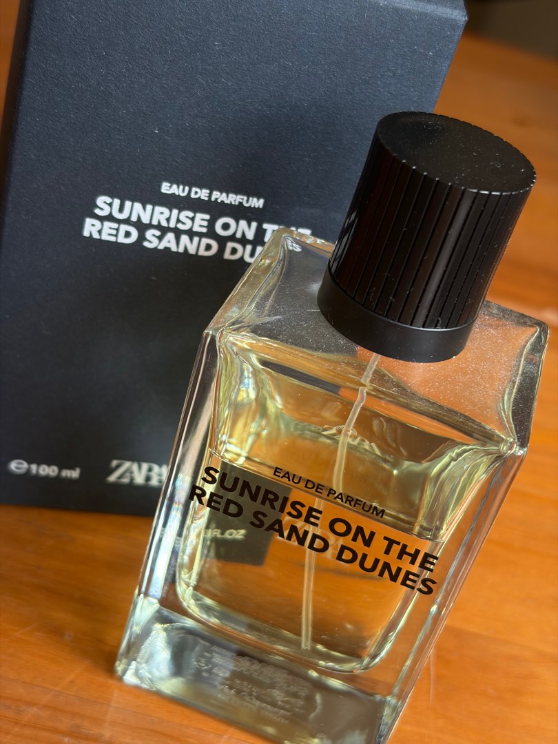 Zara Sunrise on the Red Sand Dunes Eau de Parfum, Beauty & Personal ...