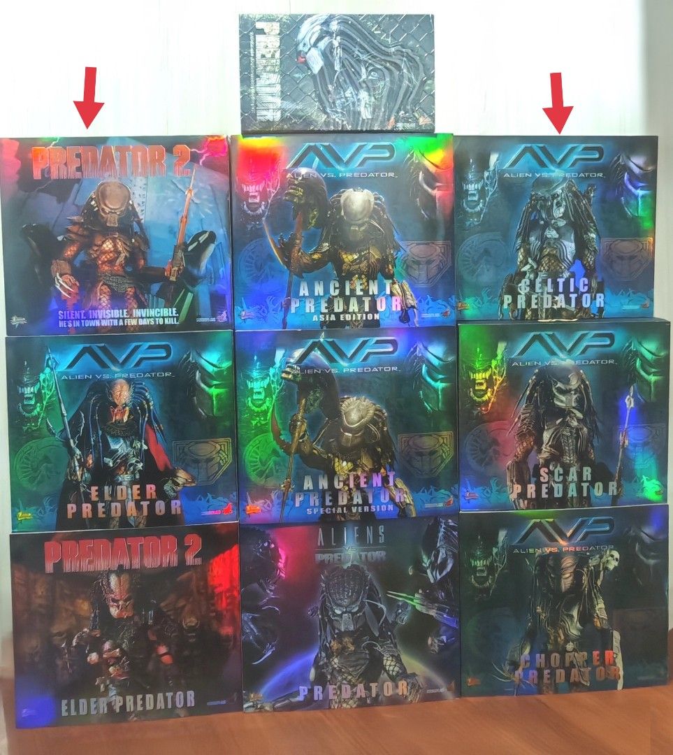 1/6 HOTTOYS Predators Action Figure, Hobbies & Toys, Toys & Games on ...
