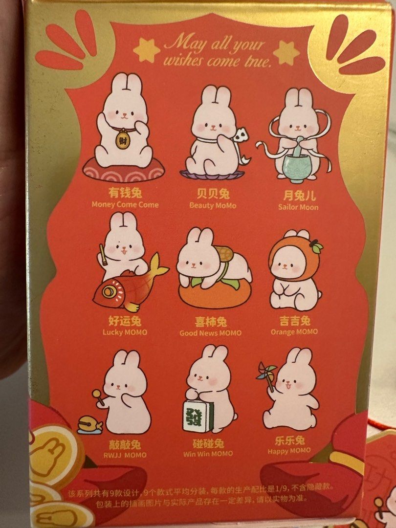 1x Beauty Bunny, Momo Bunny Blind Box, Hobbies & Toys, Toys & Games on ...