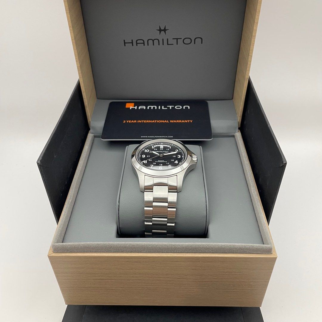 [2024] Hamilton Khaki Field King Auto 40mm Reference H64455133, Luxury ...
