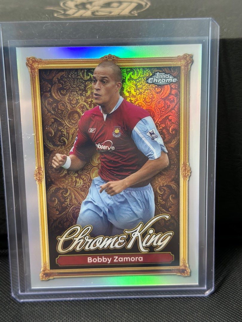 2025-26 Topps EPL Bobby Zamora Chrome King, Hobbies & Toys, Toys & Games on Carousell
