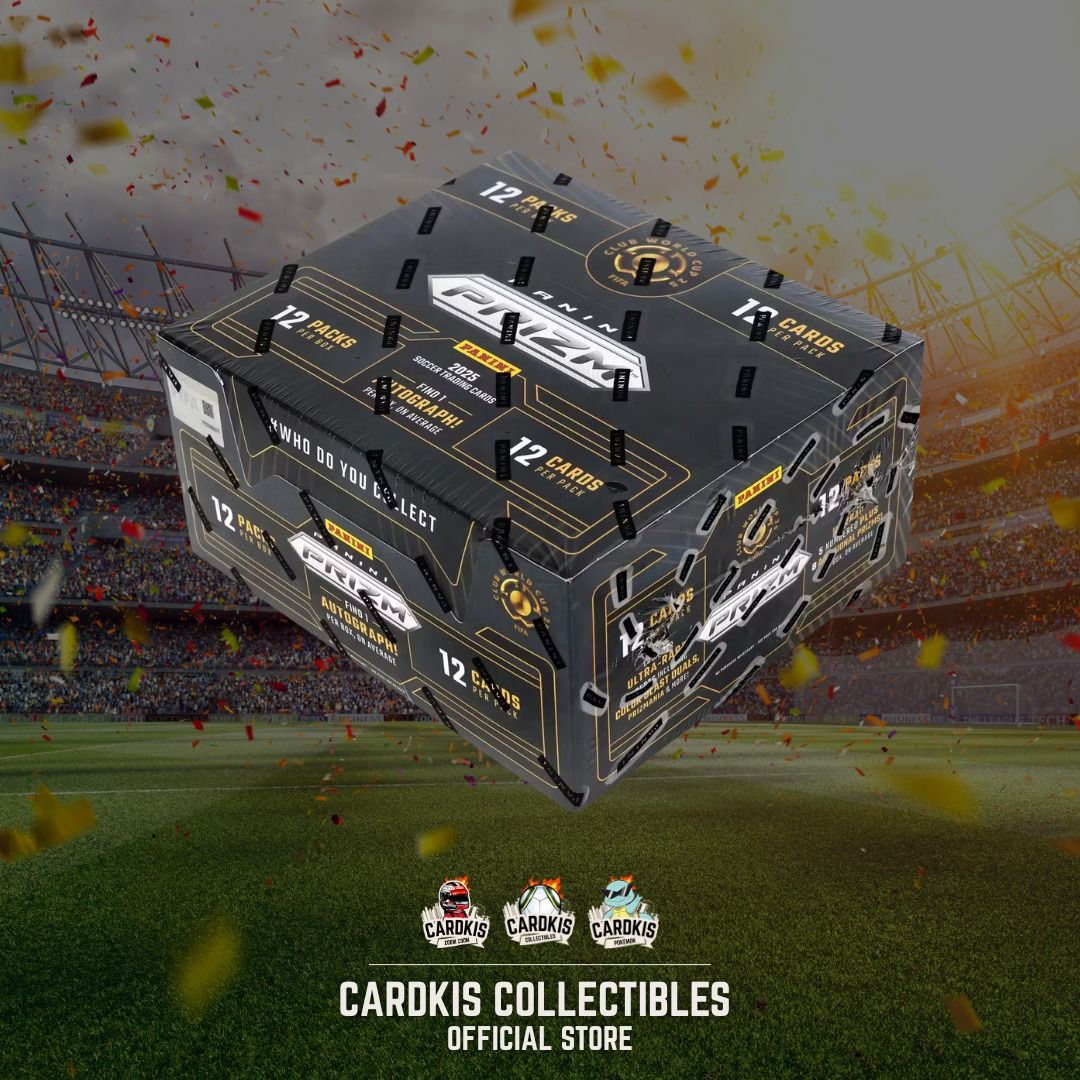 2025 Panini Prizm FIFA Club World Cup Soccer Hobby Box, Hobbies & Toys ...