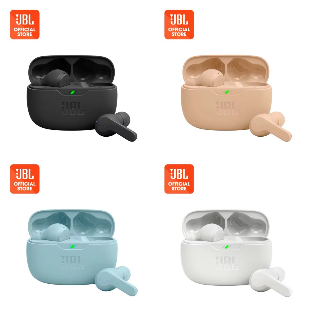 ( 100% Authentic ) JBL Wave BEAM True wireless earbuds ( Black / Beige ...