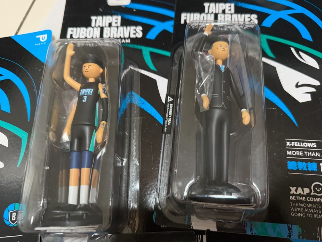 現貨 全新 富邦勇士 PLG XAP x BRAVES球員公仔 林志傑 張宗憲 辛特力 周桂羽 曾祥鈞 可分購, 書籍、休閒與玩具, 玩具、公仔、桌遊在旋轉拍賣